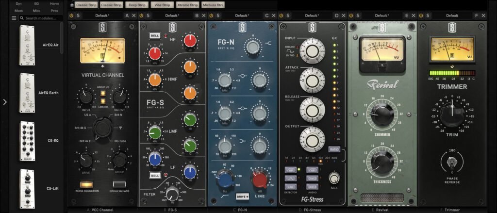Slate Digital - Virtual Mix Rack (Windows) - Plugins Pack BR