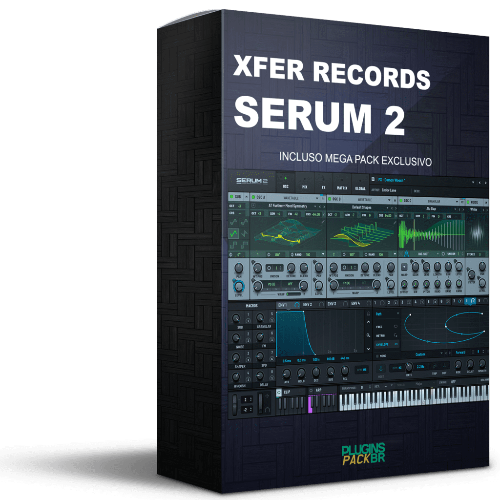 Xfer Serum 2 (Windows & Mac) - Plugins Pack BR